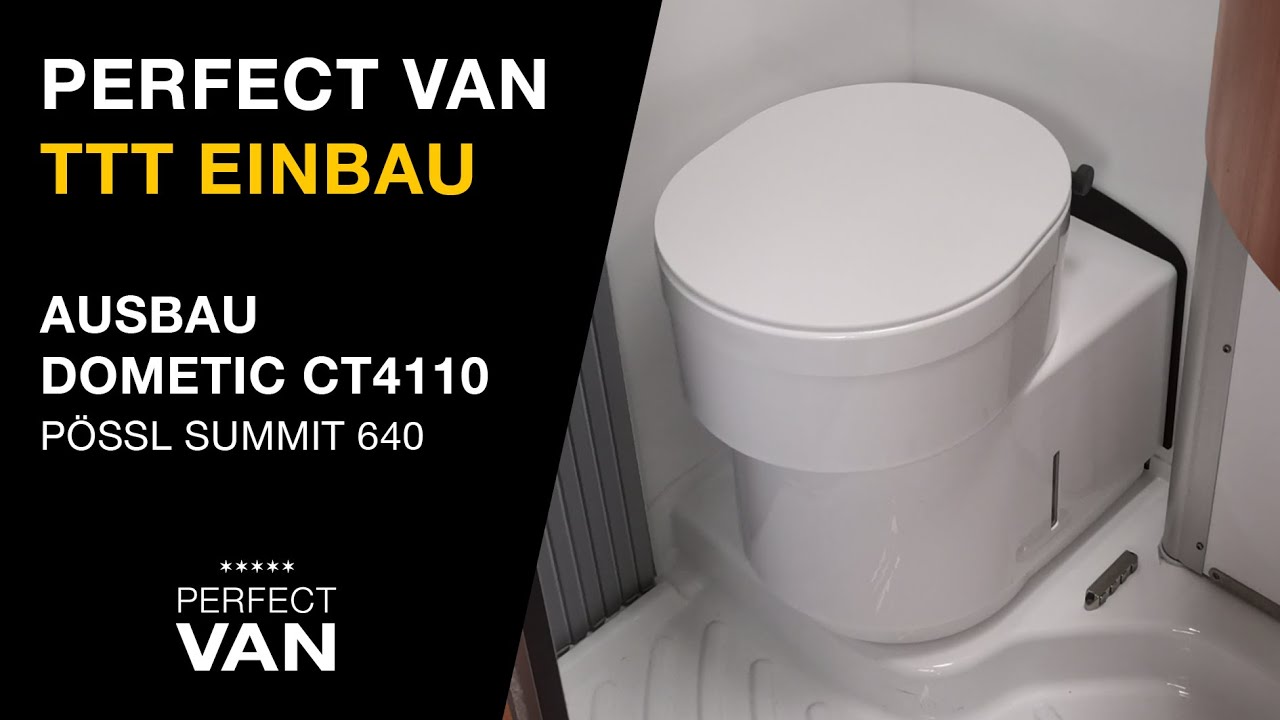 Perfect Van 🚐 Trockentrenntoilette 🚽 Einbau 🛠️ der TTT im Pössl Summit ...
