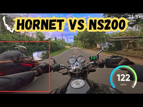Hornet 250 vs NS | Evening Ride or Race? | Honda Hornet 250 vs Bajaj NS