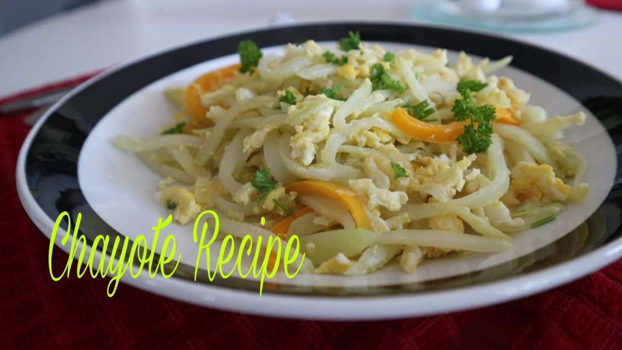 Chayote Recipe , Boring dish no more !! - YouTube
