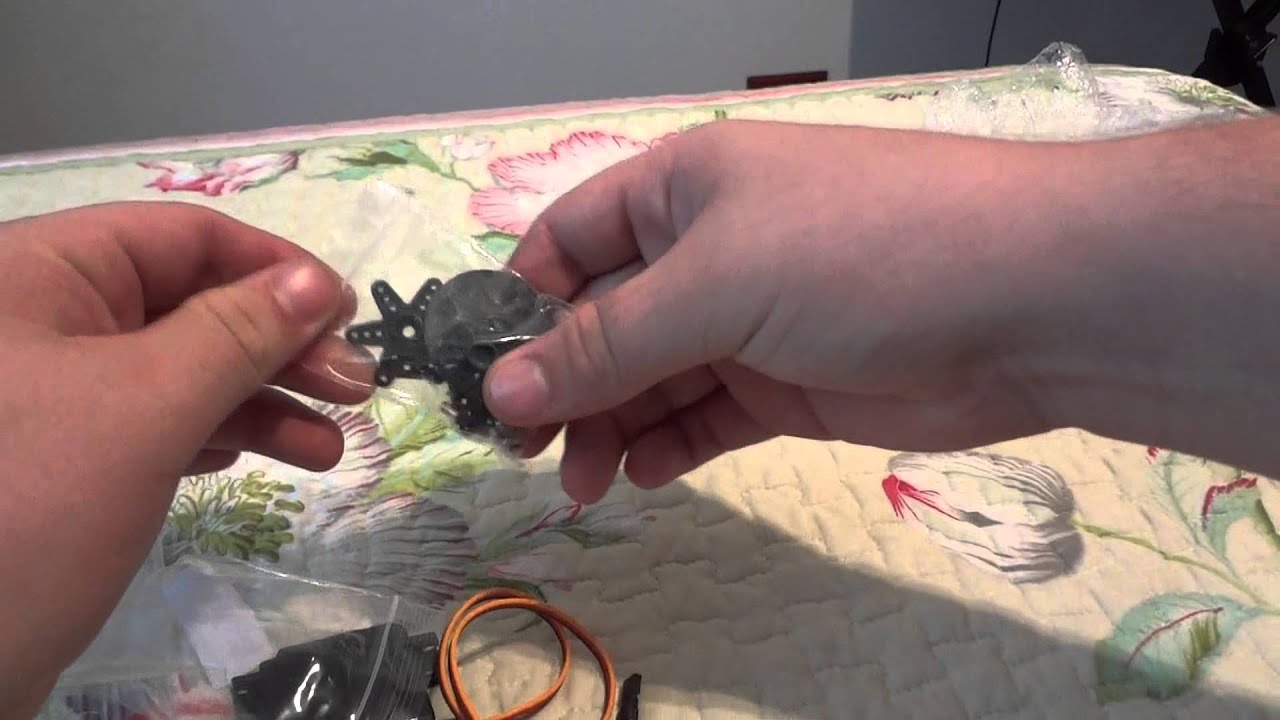 unboxing servo hextronik hx 50 10 - YouTube