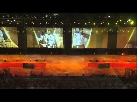 mamemo productions creates amazing GCC Games Opening Show - YouTube