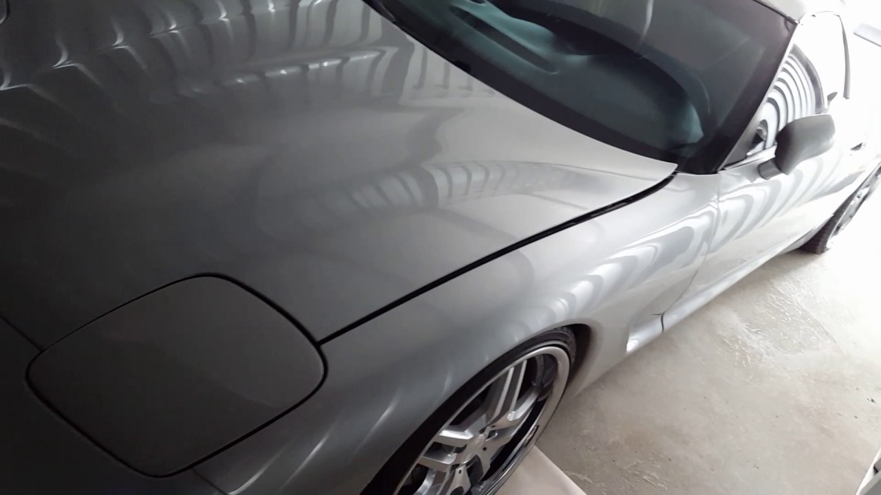 Corvette c5 Wicker Bill Spoiler - No-Drill - YouTube