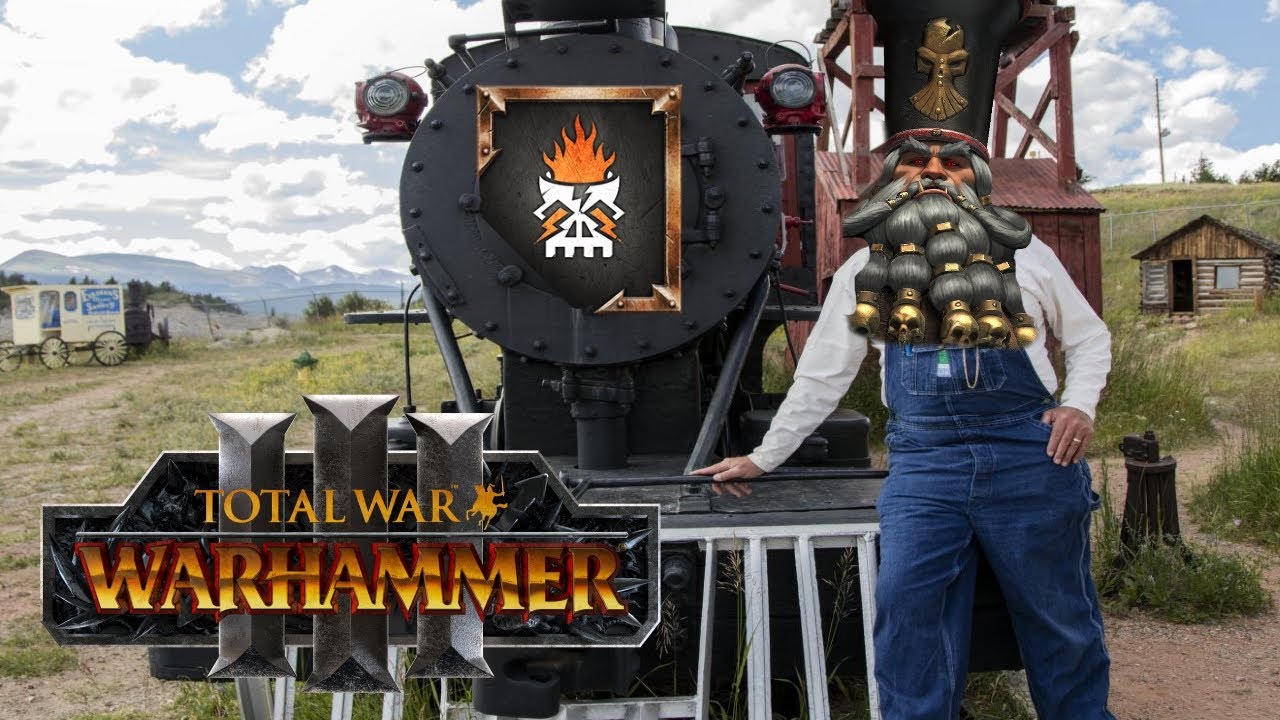 THE DREAD TRAIN CONVOY | Chaos Dwarfs vs Lizardmen - Total War ...