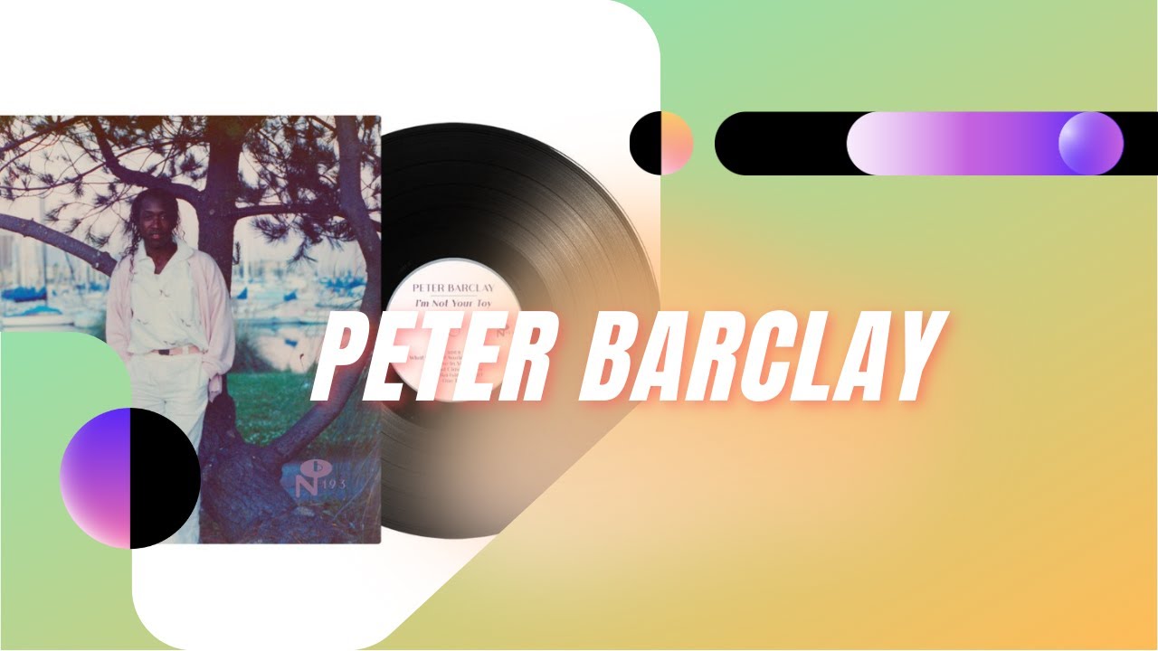 Peter Barclay : Avant Gardiste de La Black Queer Music - YouTube