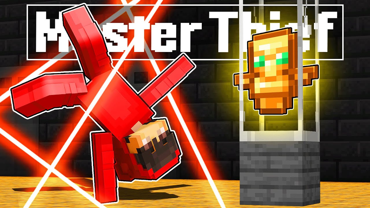 Cash Becomes A Master Thief In Minecraft! - YouTube