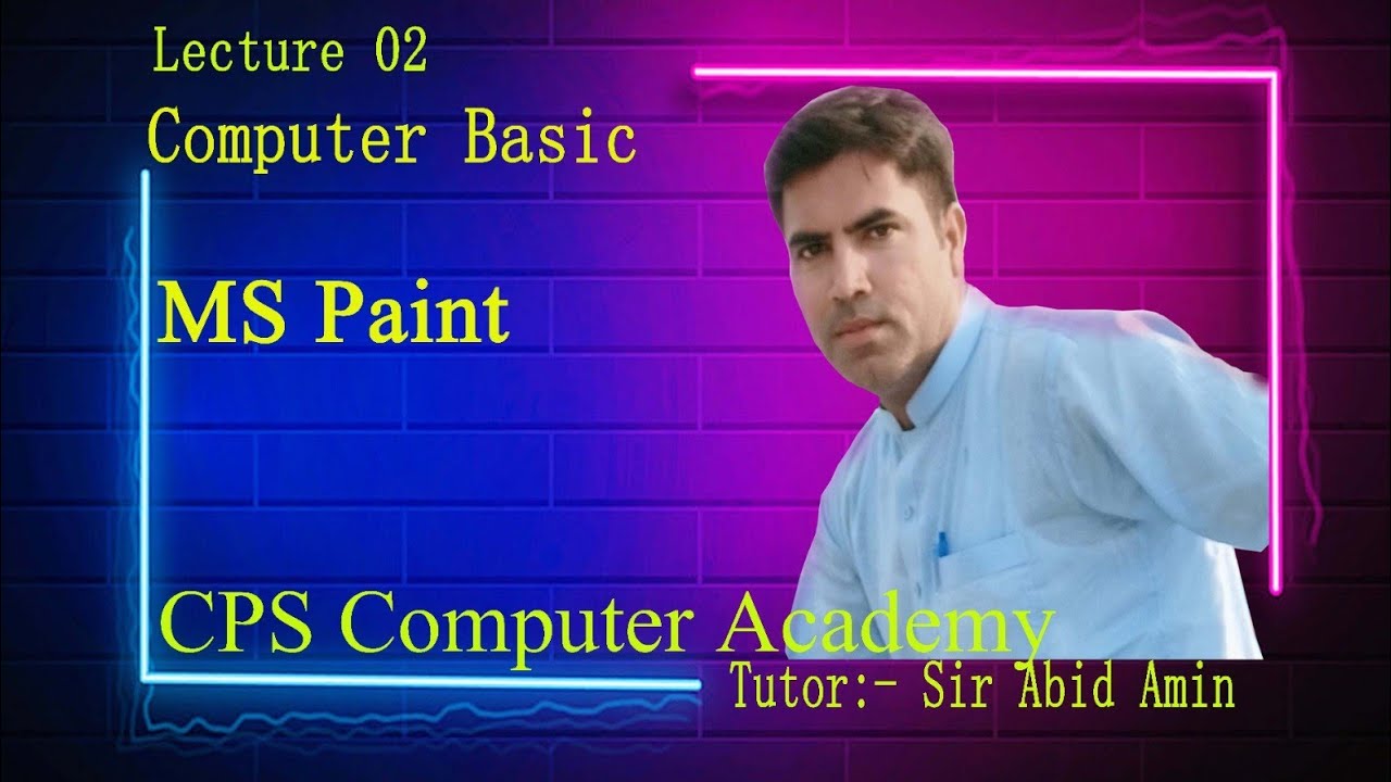 paint || computer training || computer practice || ICT computer - YouTube