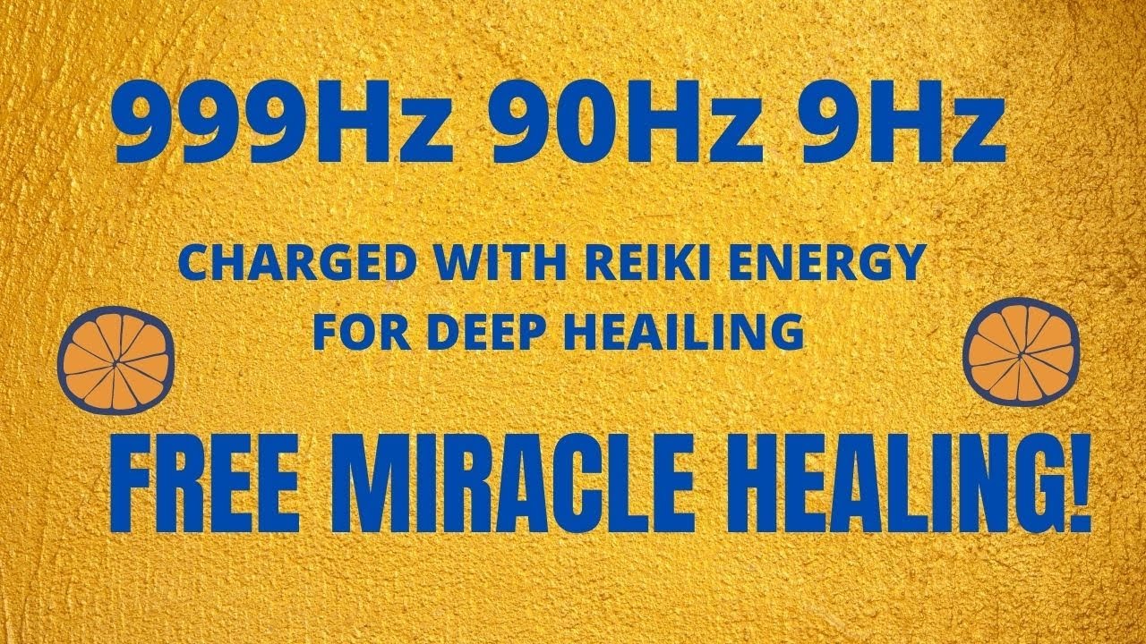 999 Hz 90 Hz 9 Hz - Miracle healing. Rising your energy For More Joy ...