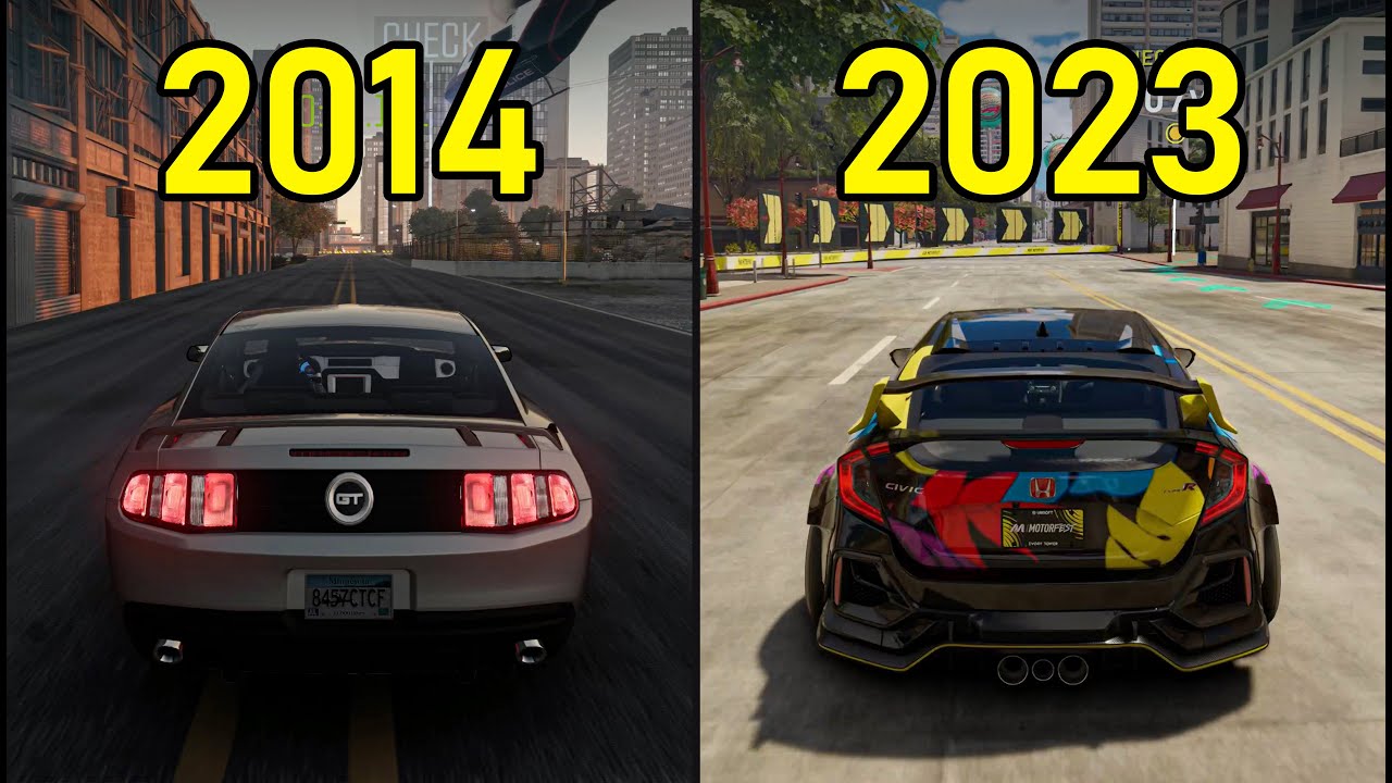 Evolution of The Crew Games (2014 - 2023) - YouTube