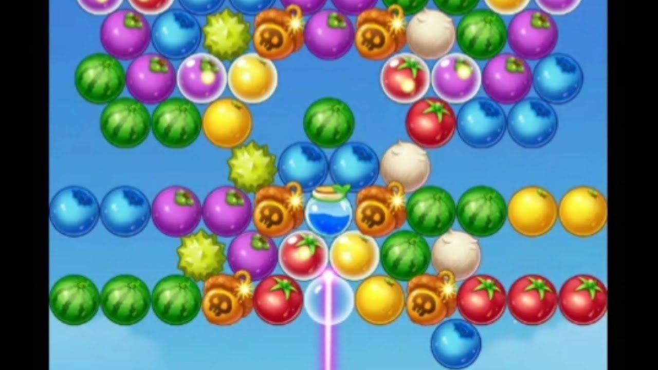 Bubble shooter splash level 75 until 77 - YouTube