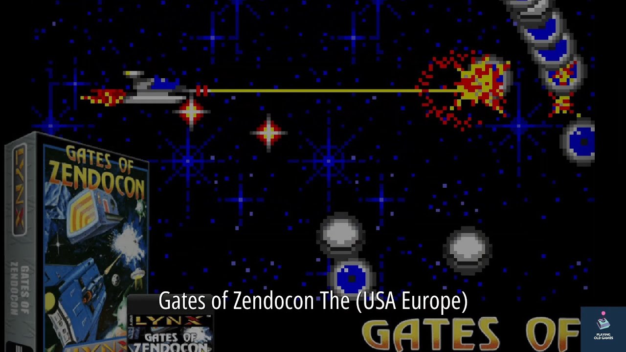 Atari Lynx - The Gates of Zendocon - Shortplay - YouTube