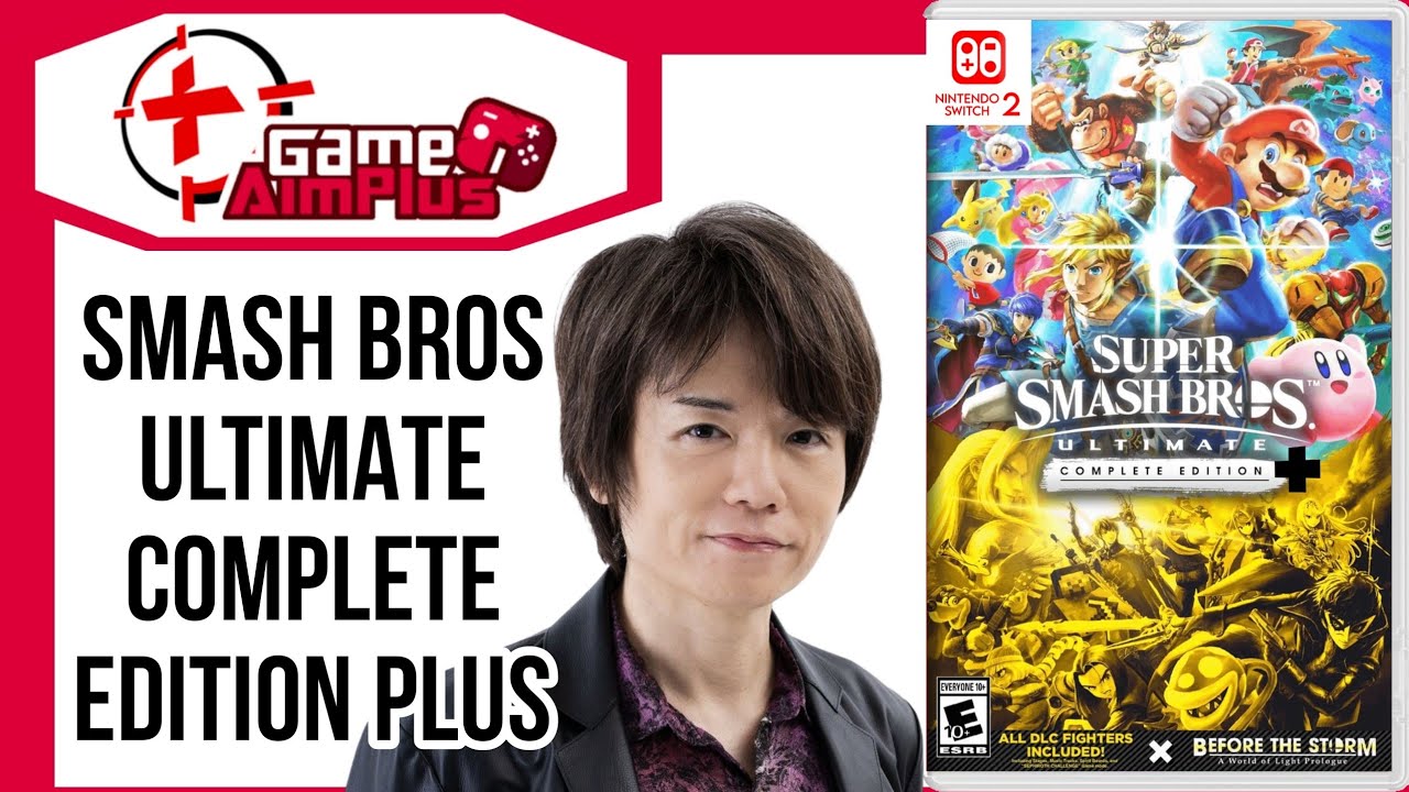 Masahiro Sakurai Working On Super Smash Bros Ultimate Complete Edition ...