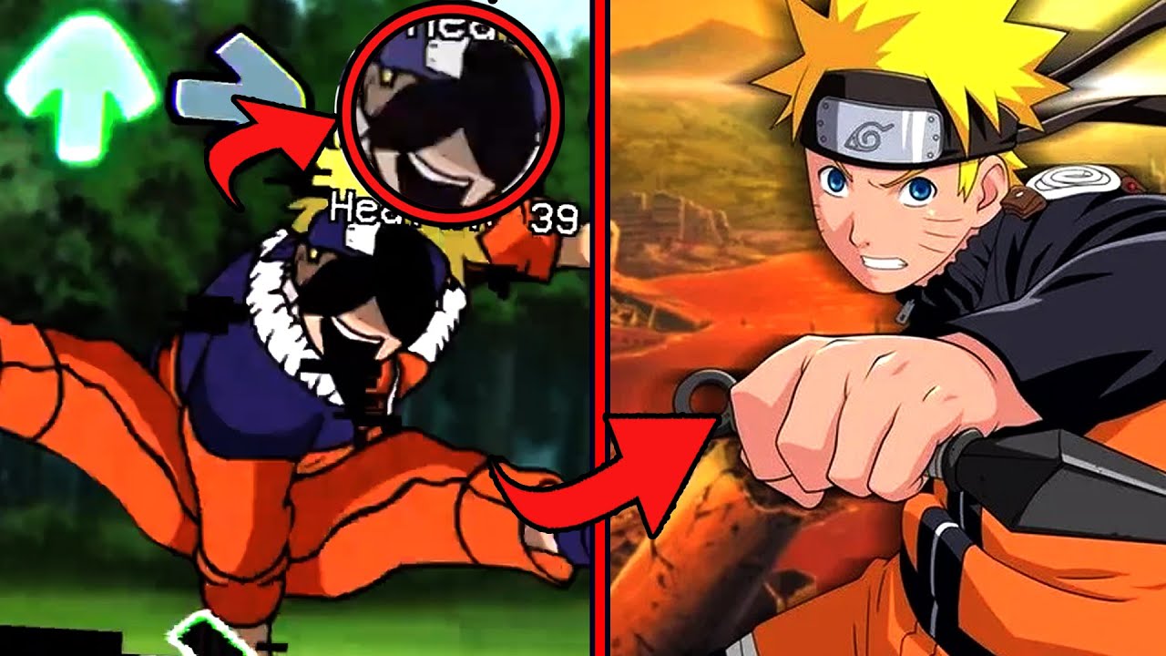 References in FNF VS Corrupted Naruto Glitch | Saturday Apocalypse ...