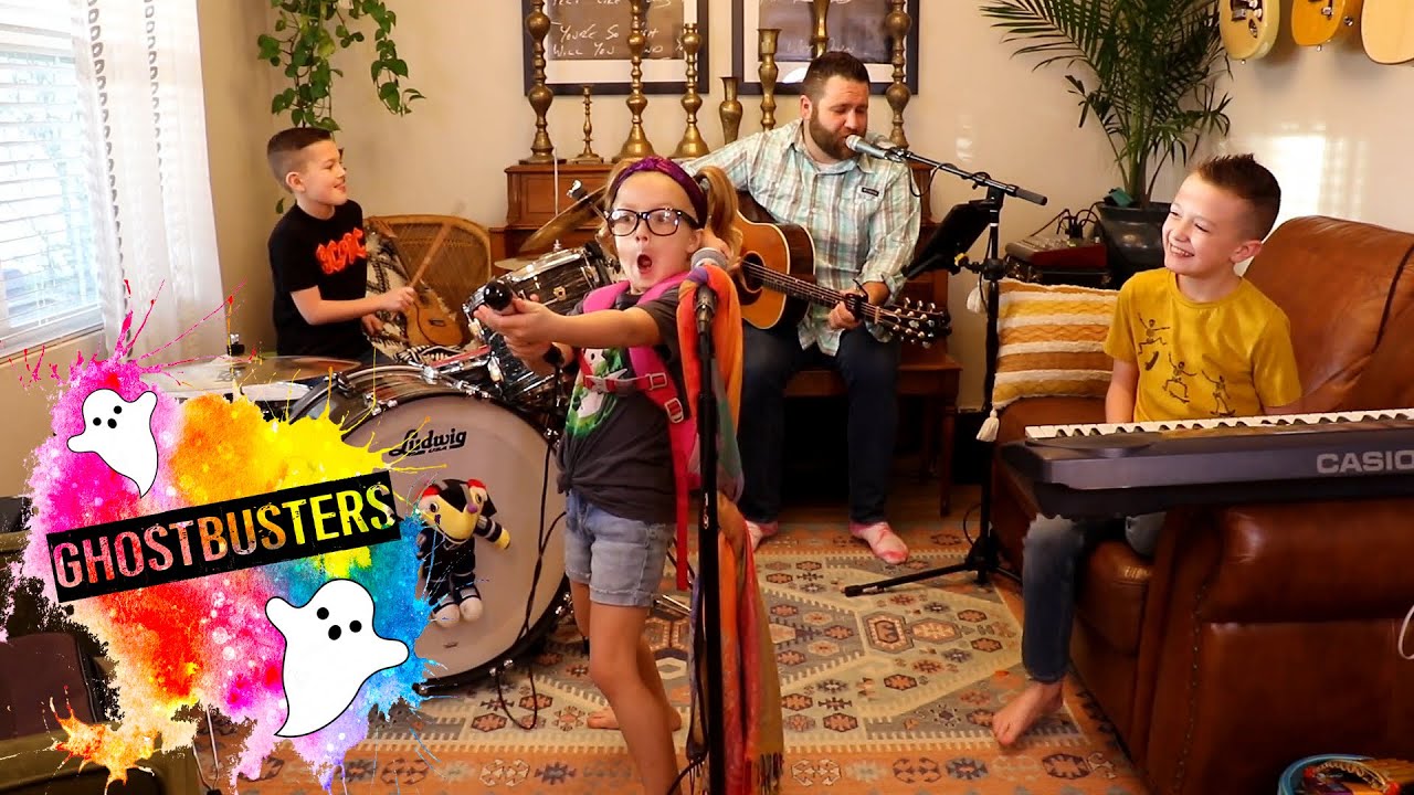 Colt Clark and the Quarantine Kids play "Ghostbusters" - YouTube