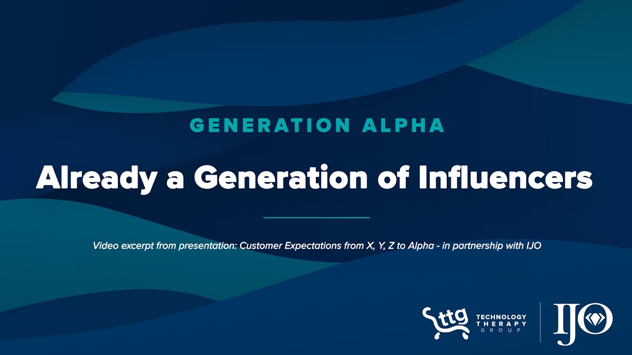 Gen Alpha: Already a Generation of Influencers - YouTube