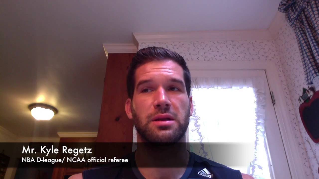 Kyle Regetz professional NBA D-League/ NCAA basketball official - YouTube