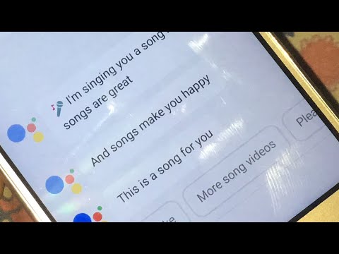 Google Assistant Sing a Song😎 - YouTube