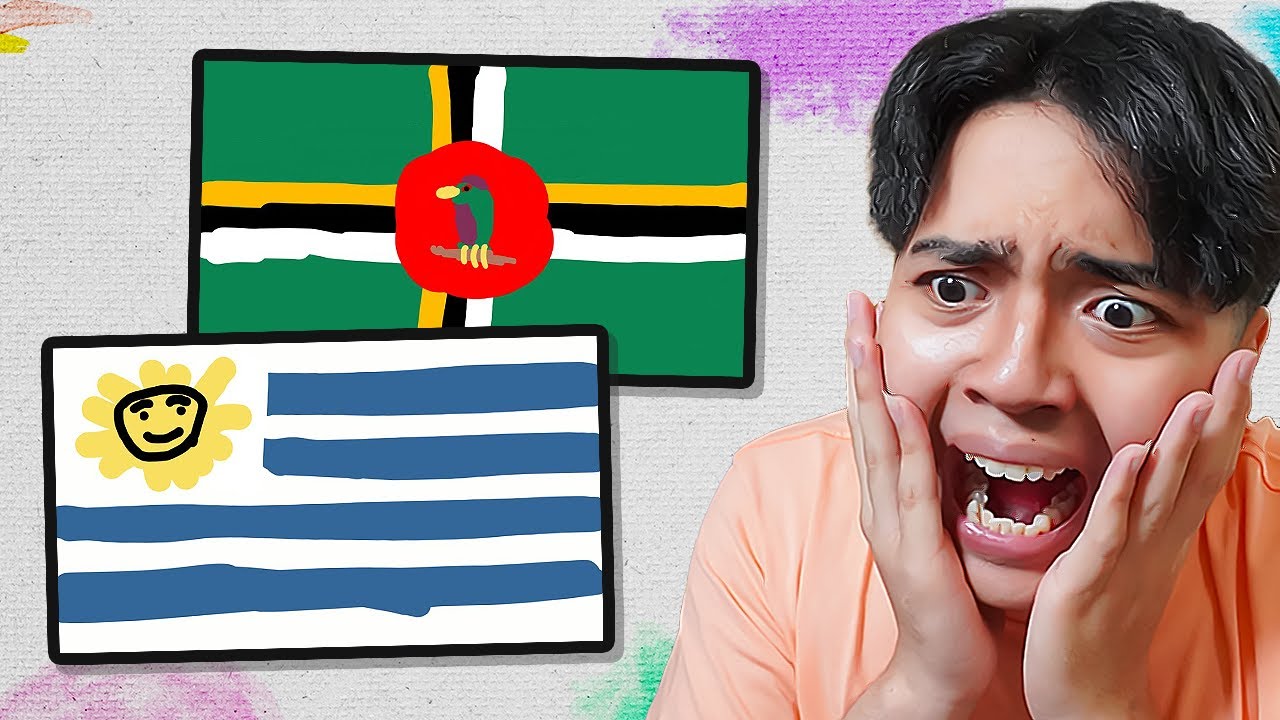 Aku Menebak Bendera Benua Amerika Dari Gambaran Bocil! - YouTube
