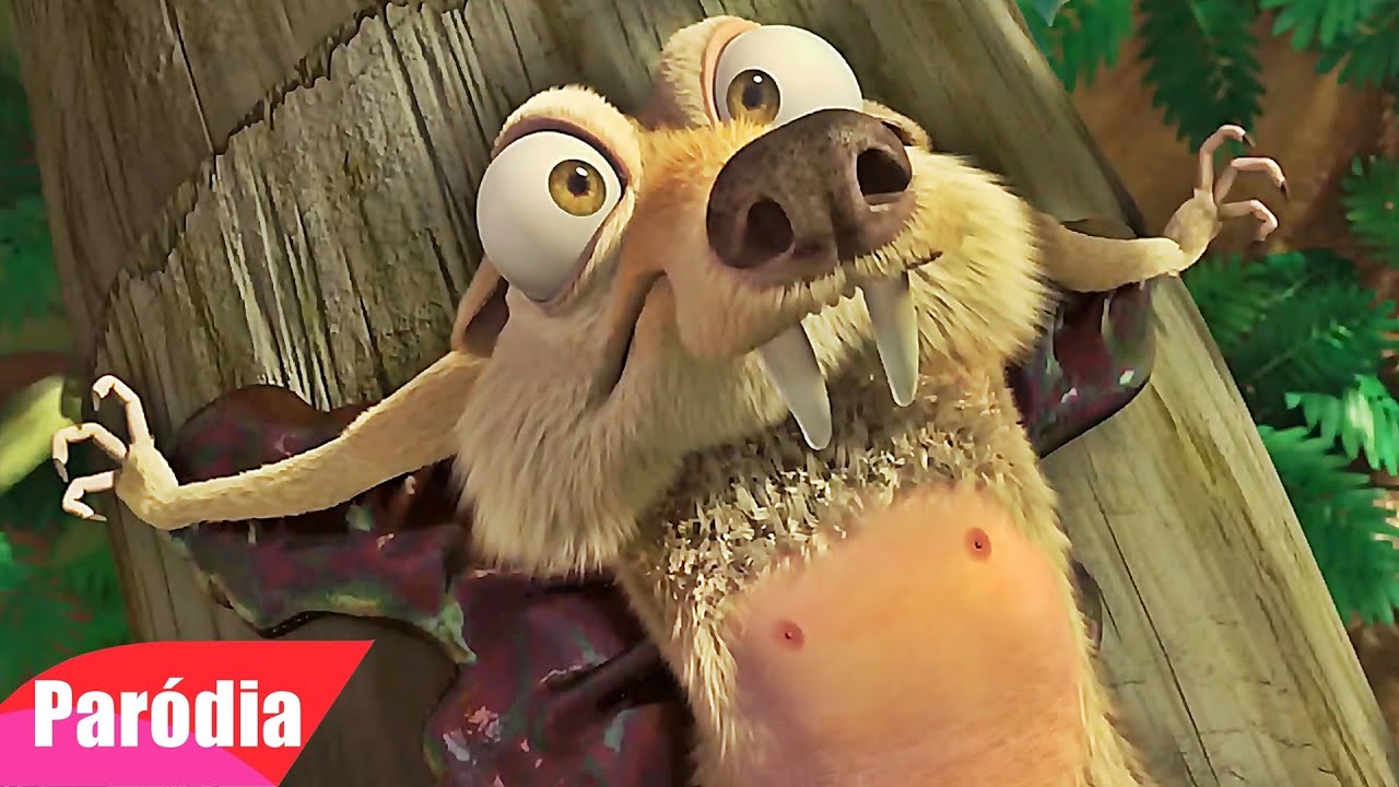 A ERA DO GELO DA ZUEIRA - Scrat Vs Scratte | PARÓDIA - YouTube