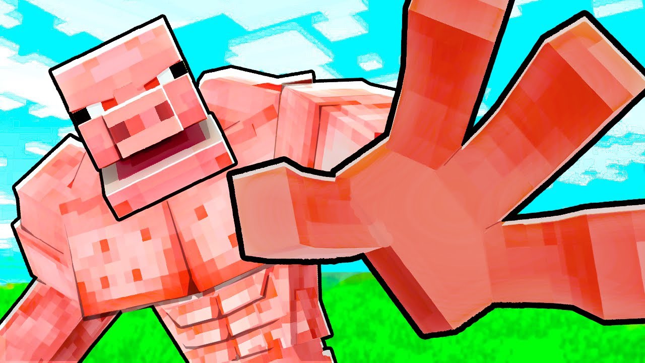 I Turned Mobs Buff In Minecraft Youtube