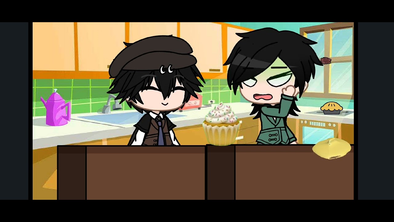 Ranpo making "cookies" for Poe - YouTube