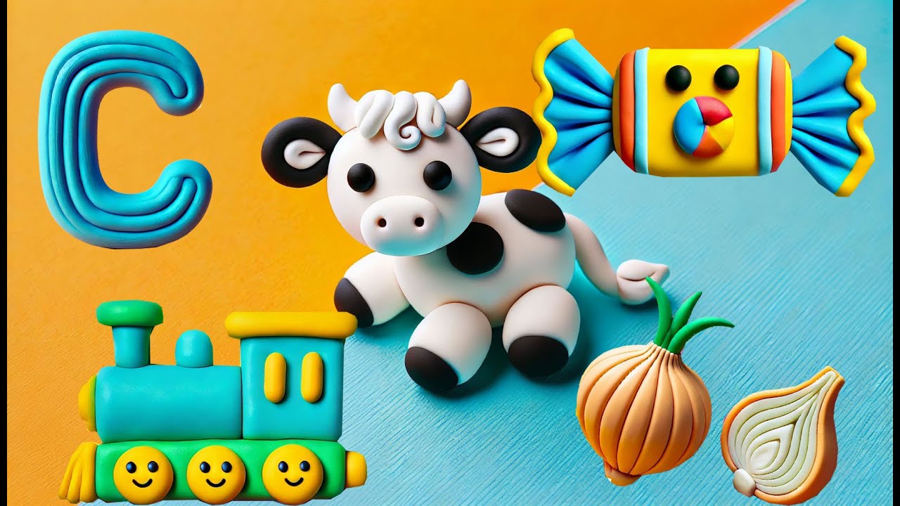 Alfabet dla dzieci, literka C | Piosenka dla dzieci o literce C po ...