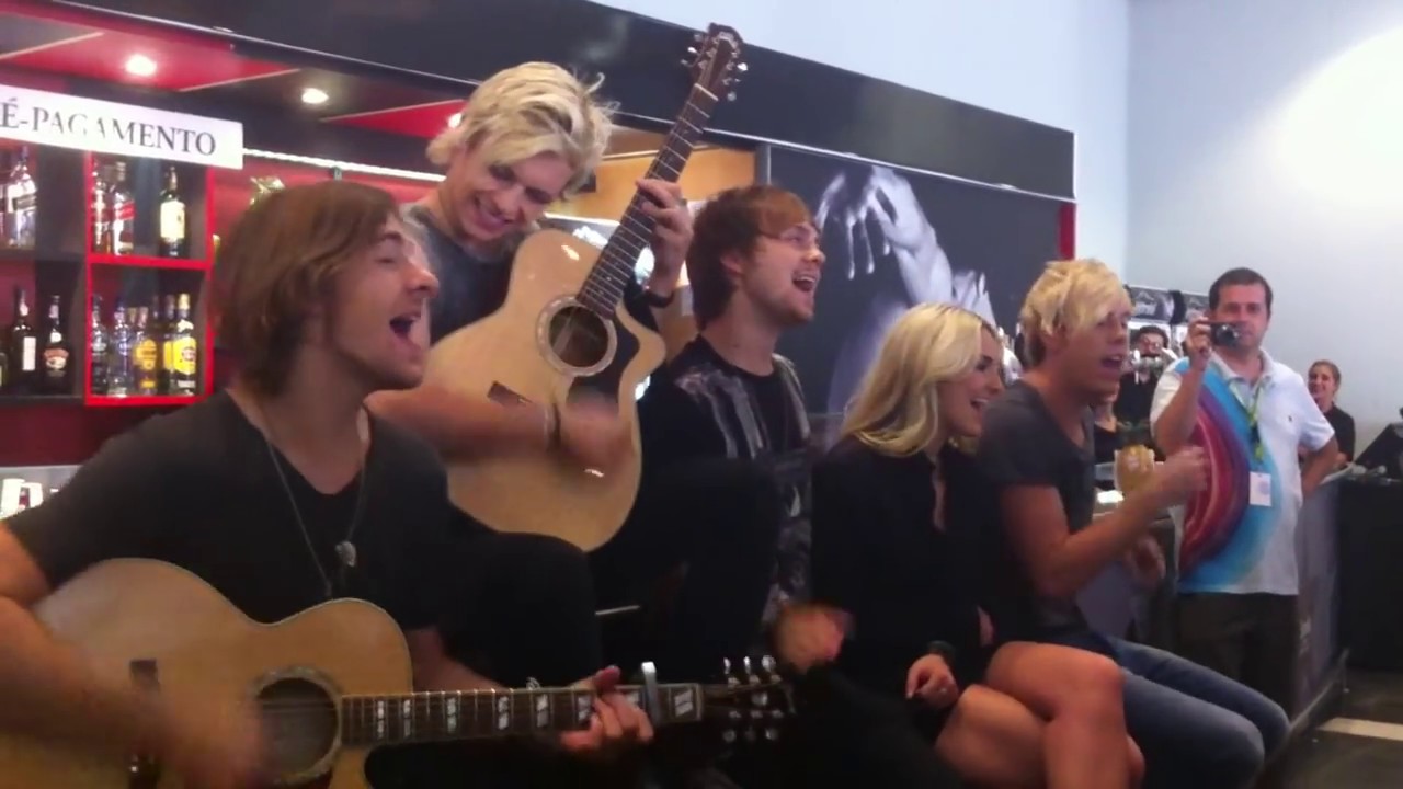R5 - Say You'll Stay (meet and greet) Lisbon - YouTube
