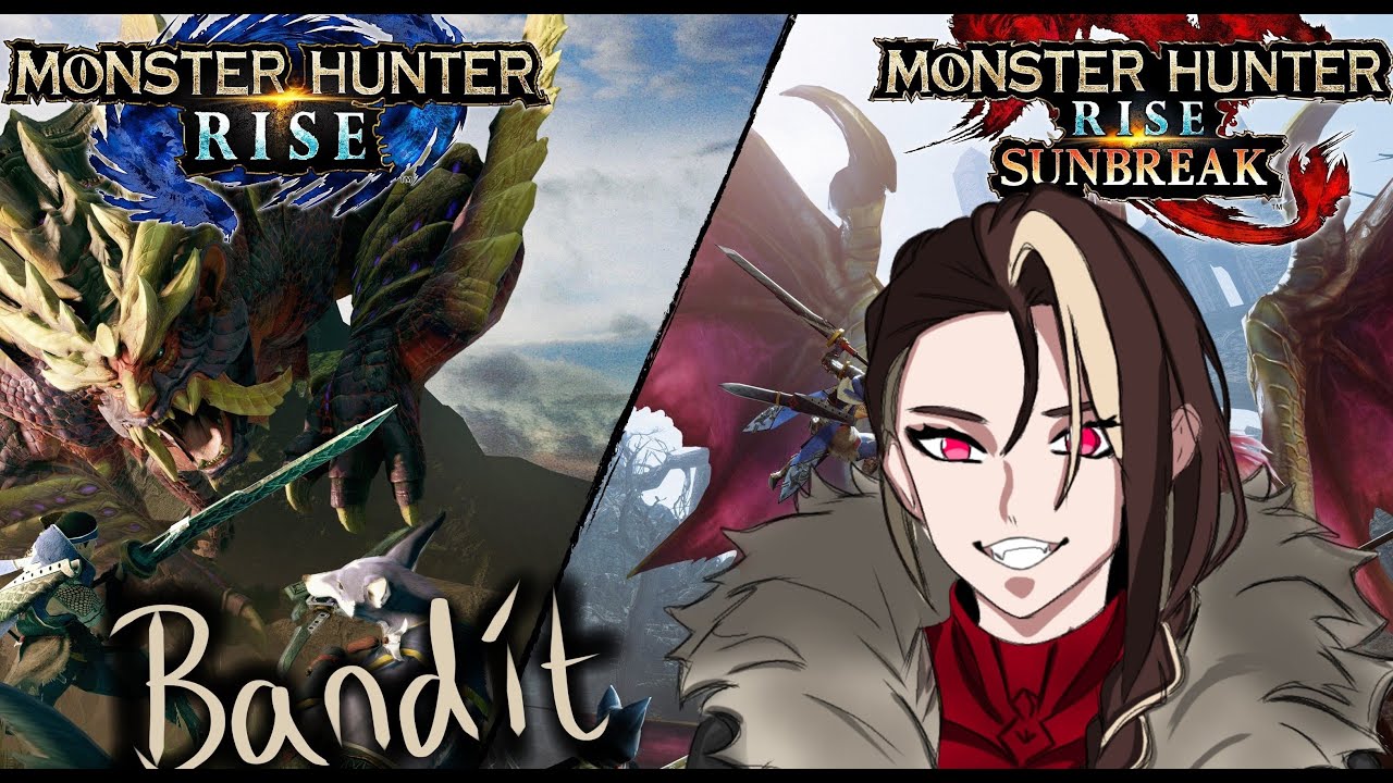 Monster hunter: Rise 」New model! and hunting! #vtuber - YouTube