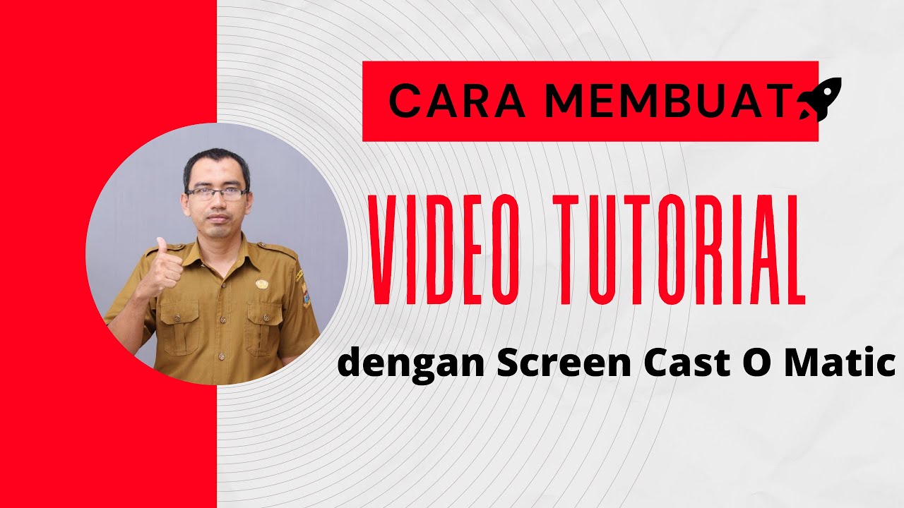 Cara Membuat Video Tutorial dengan Screen Cast O Matic - YouTube