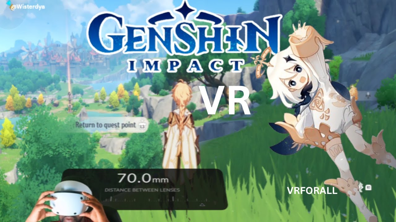 GENSHIN IMPACT VR with VRFORALL - YouTube