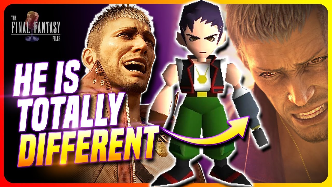 Dyne’s SHOCKING Character Changes from Original FFVII to FF7 Rebirth ...