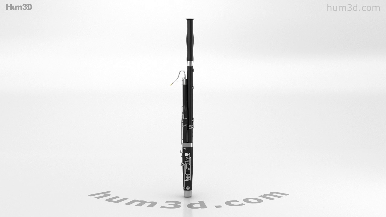 Bassoon 3D model by 3DModels.org - YouTube