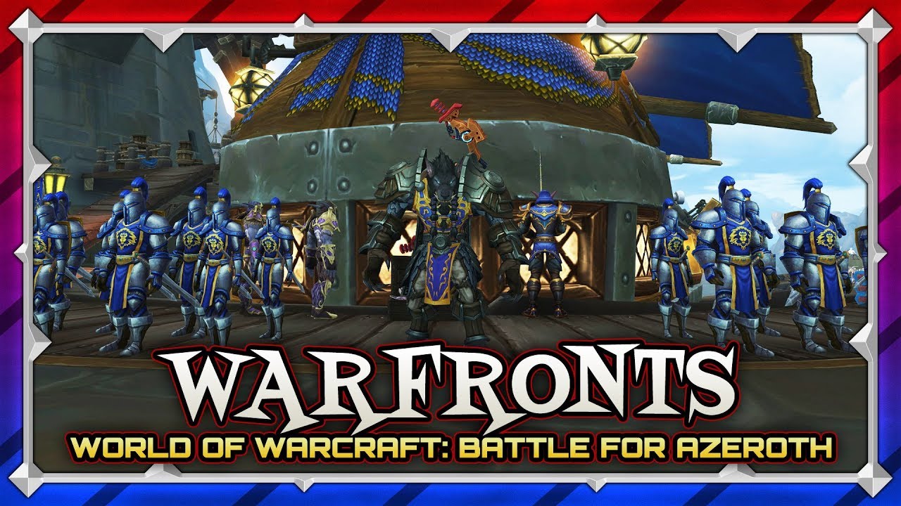 Warfront Gameplay. Alliance Hunter. Battle For Azeroth - YouTube