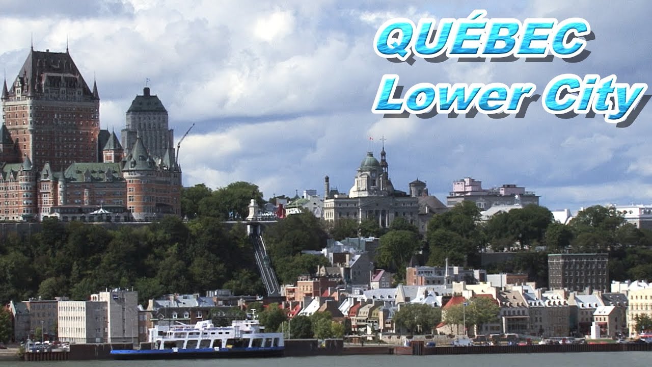 Quebec Historical Lower City Walking Tour Canada - YouTube