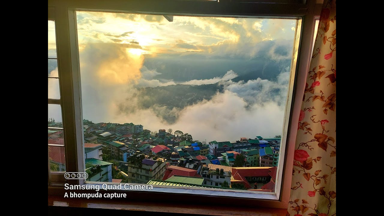 Beautiful Sikkim- Gangtok/ Hotel Pandim/Good morning from Gangtok/mind ...