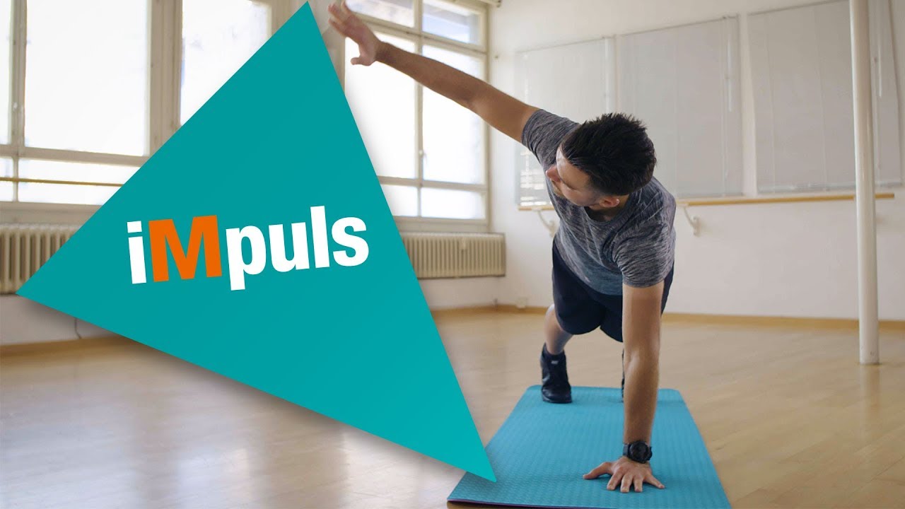 iMpuls: planche avec rotation du buste - YouTube