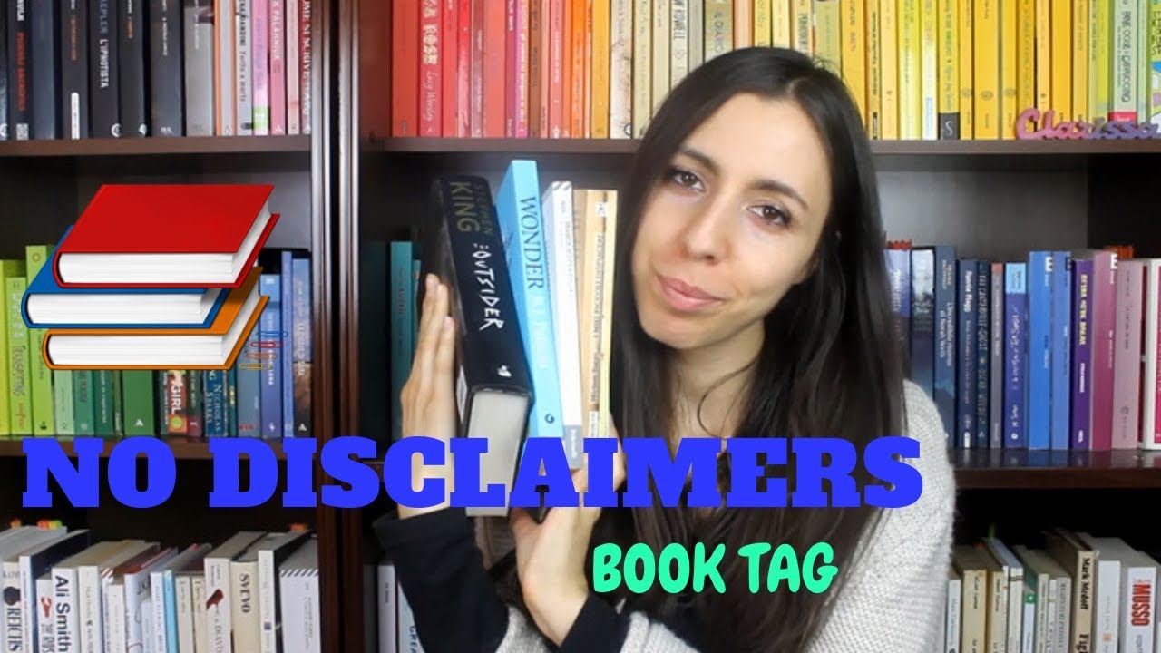 NO DISCLAIMERS | Book Tag! - YouTube