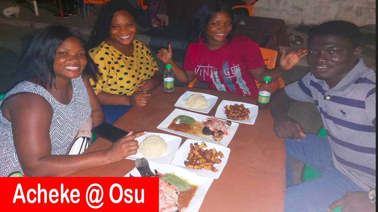 Delicious Acheke in Osu, Ghana. - YouTube