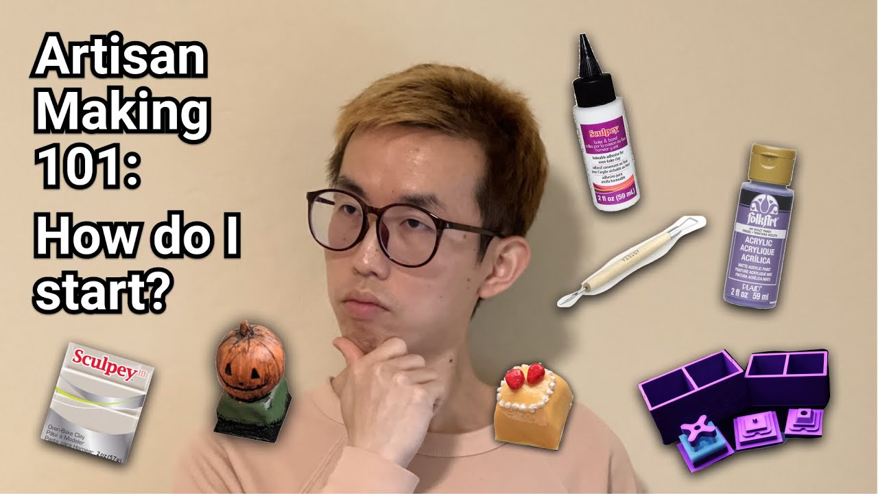 Artisan Making 101 || How Do I Start Making Artisan Keycaps || Clay or ...