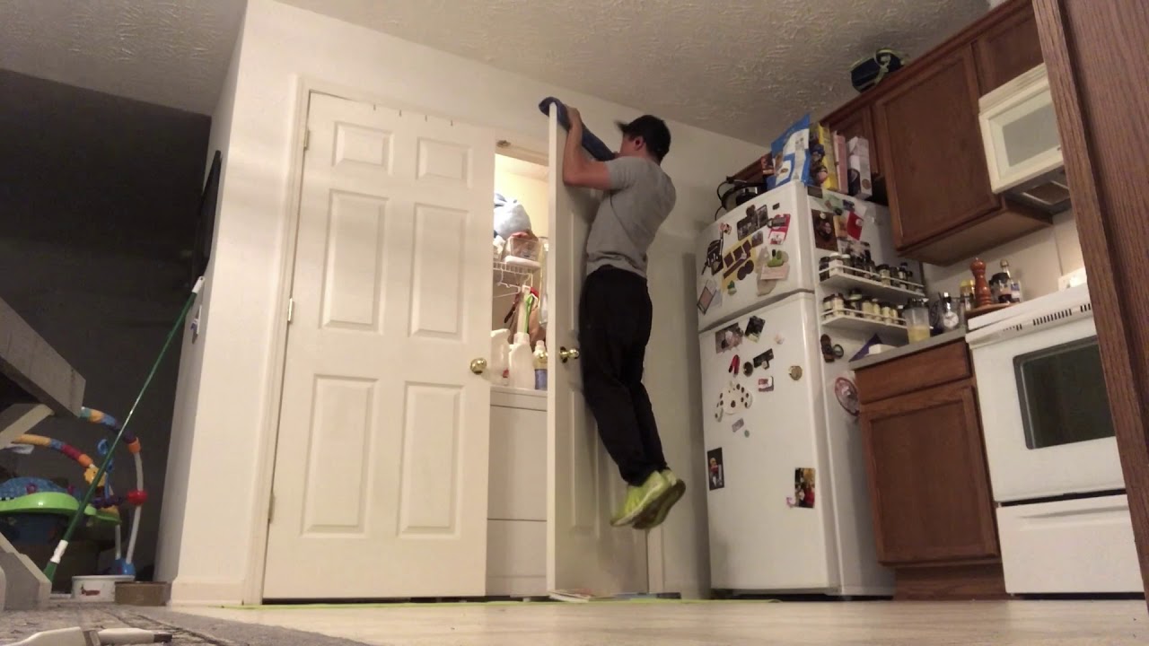 Creative Pull ups: How to do Pull ups at home without a pull up bar or ...