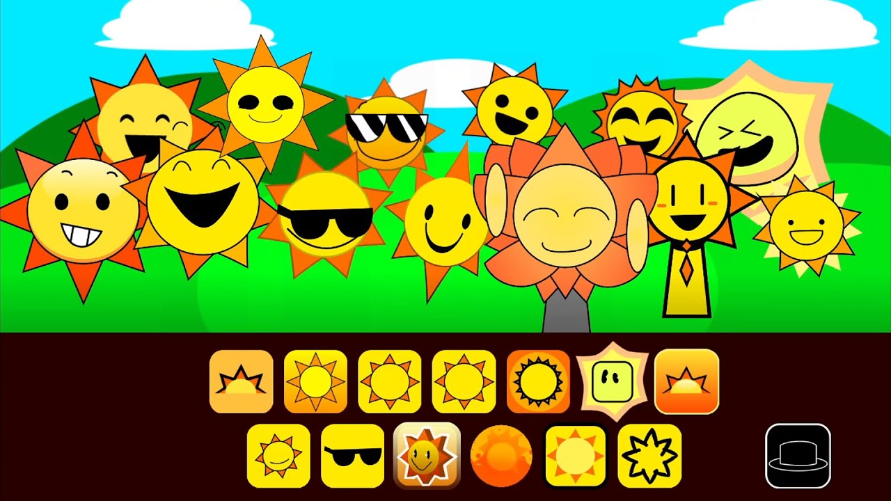 Every Mr. Sun Singing Together (Retake, Scrunkly, ParaSprunki ...