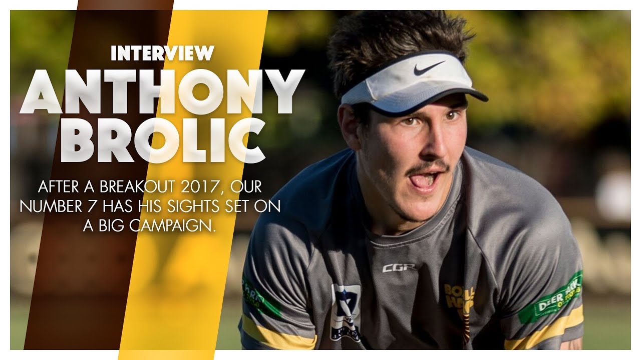 Pre-Season 2018: Interview with Anthony Brolic - YouTube