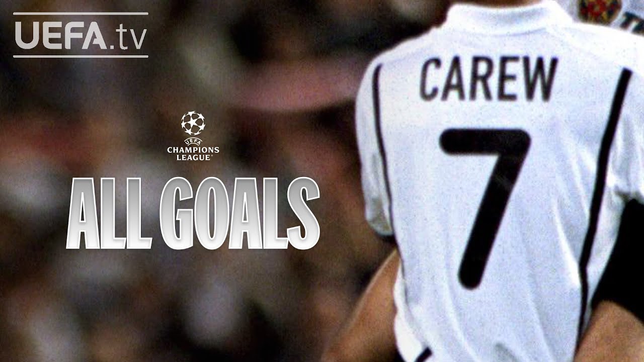 All #UCL Goals: JOHN CAREW - YouTube