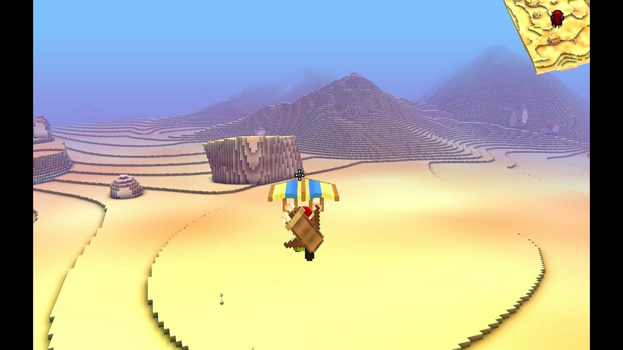 Cube World - Desert Biome exploration HD (1080p) - YouTube