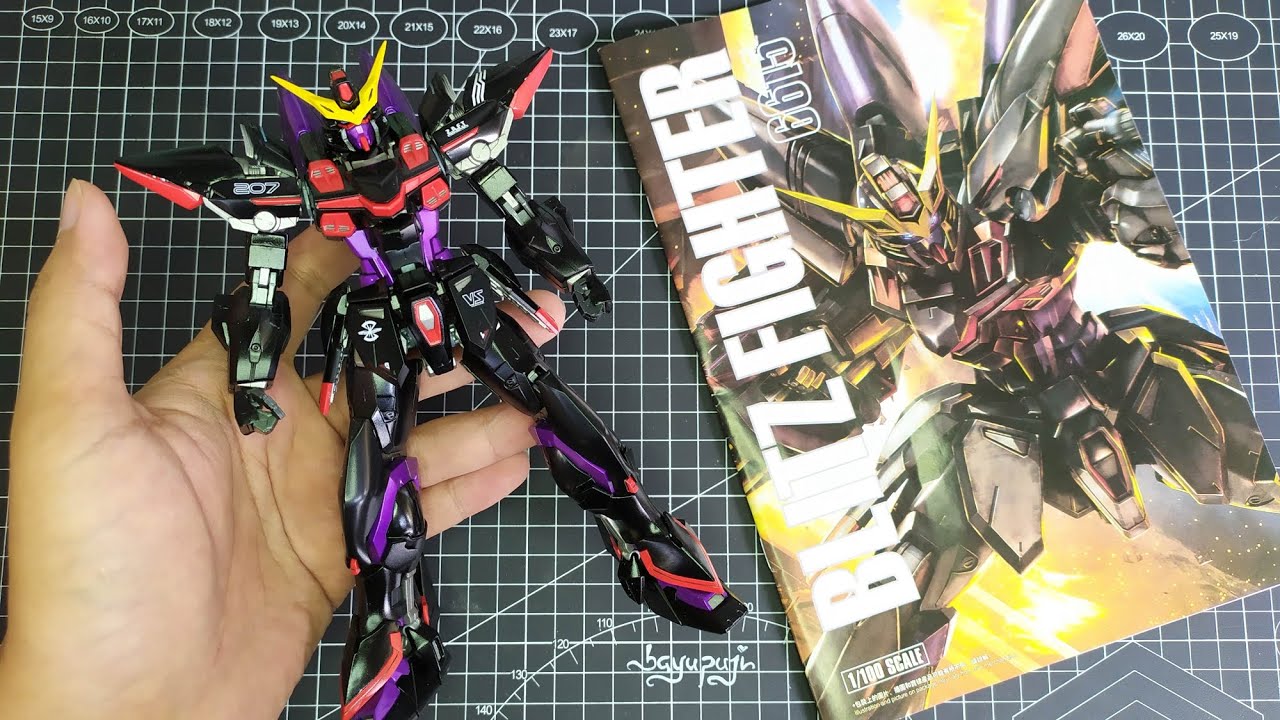 (English subtitle) Model kit Master Grade 1/100 scale 6615 Blitz ...