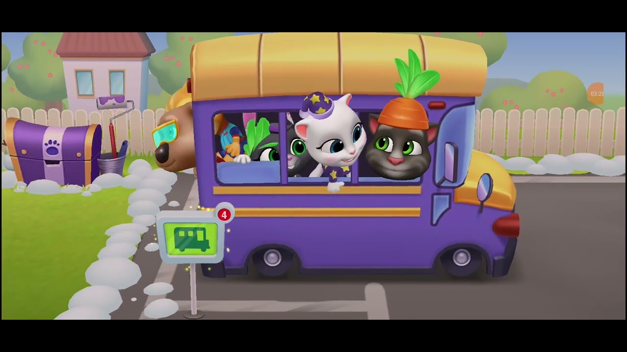 Talking Tom | Tom e amigos | A casa do Tom | Jogo infantil - YouTube