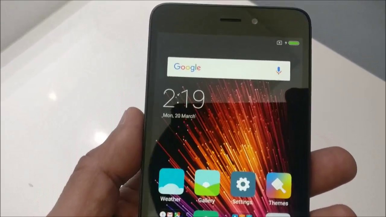 Hindi First Look of Redmi Note 4A - YouTube