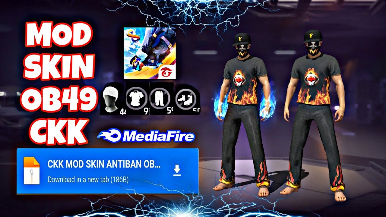 Mod Skin FF Mod Gói Đồ RUOK FF Player VIP ANTIBAN Cho Cả ANDROID + IOS ...