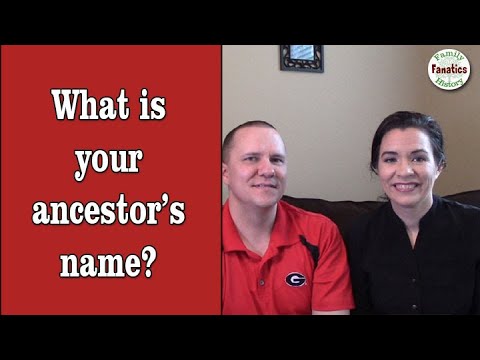 How to PROPERLY Record Ancestor Names In Your Family Tree | Genealogy ...