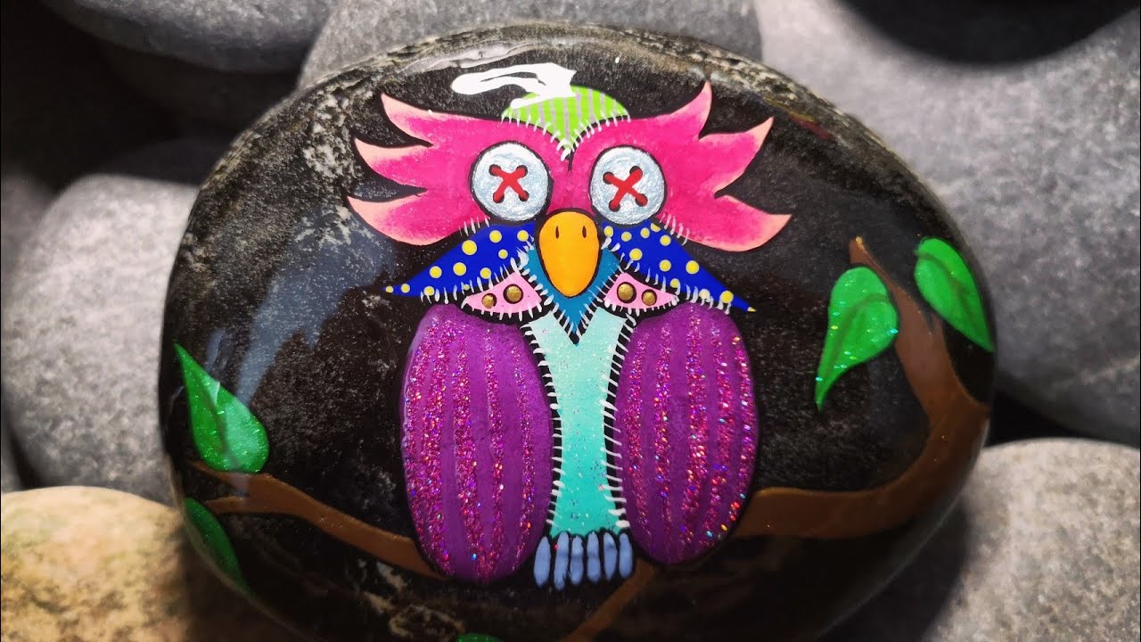 Patchwork Owl - YouTube