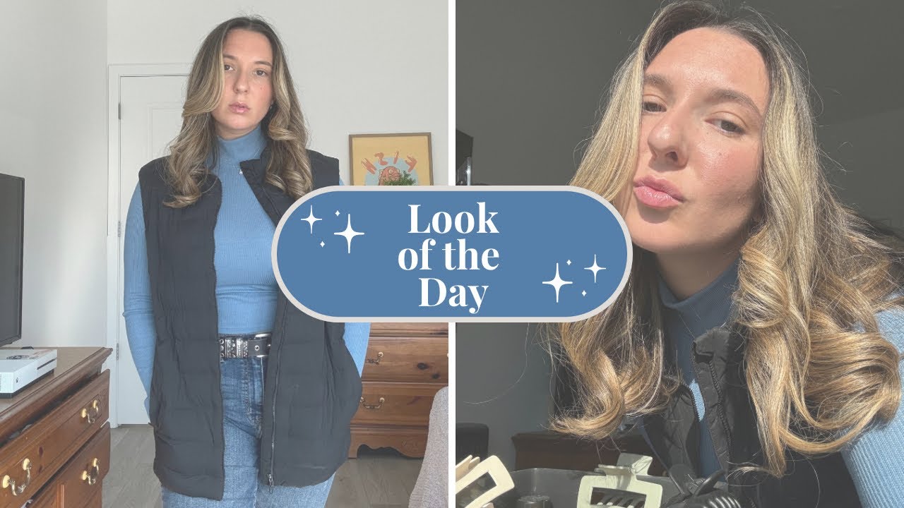Fall Look/Outfit Inspo: Easy and Casual outfit, hair and makeup! - YouTube